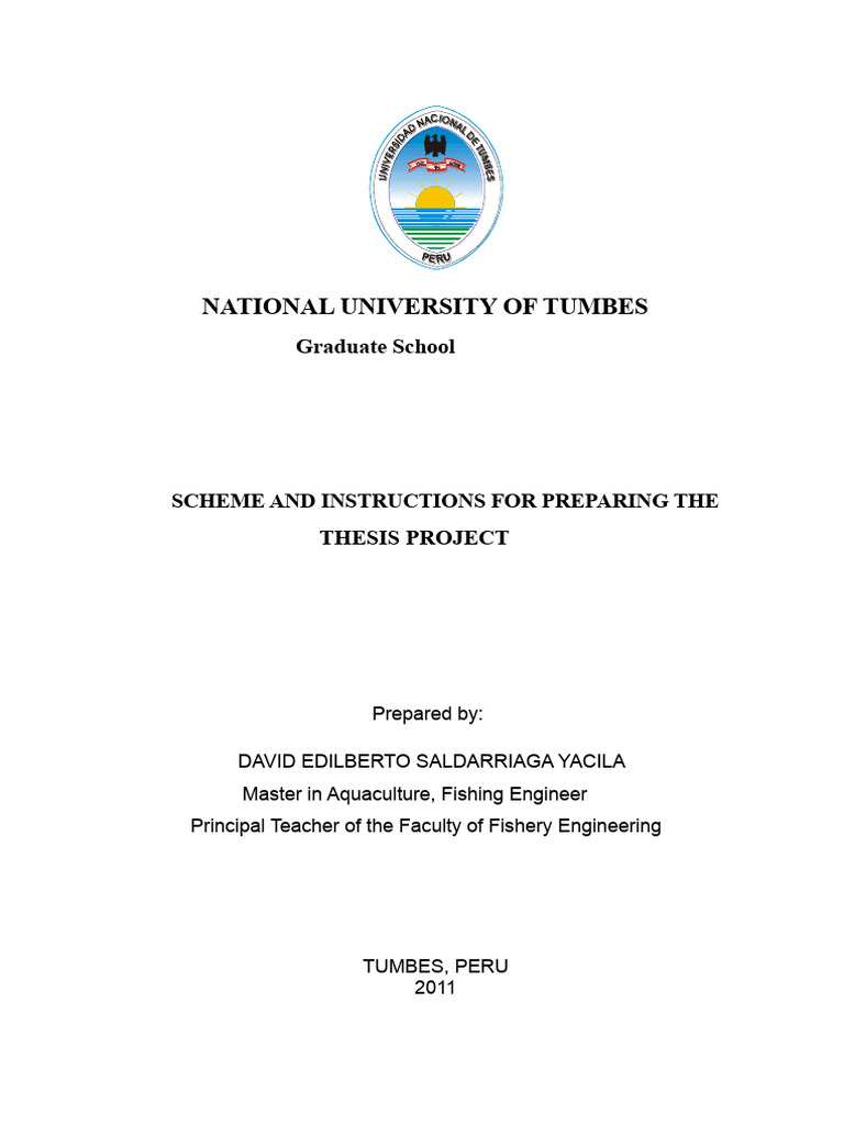 Thesis Project Preparation Guide | PDF | Hypothesis | Methodology