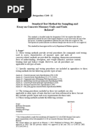 Concrete Mansonry Unit (CMU) Weights and Section Properties | PDF ...