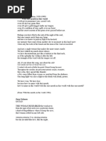 15 Poems With 4 Stanzas | PDF