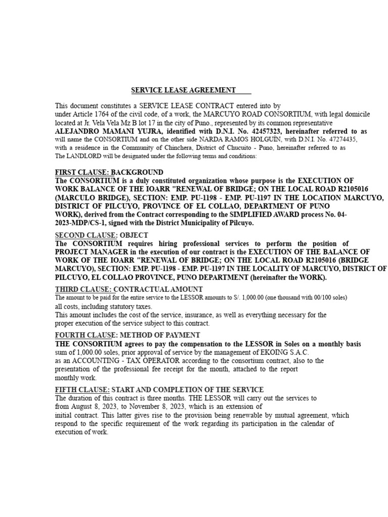 Construction Manager Contract | PDF | Lease | Regulatory Compliance