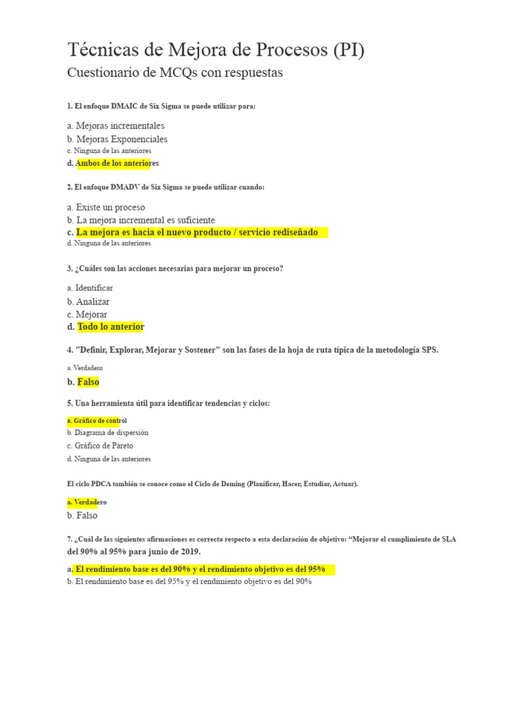 618822186-Mejora-de-Procesos-Técnicas-PI-Preguntas de Opción Múltiple-Cuestionario Con ...