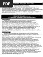 Philosophical Razors Poster | PDF