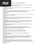 IATF 16949 Mandatory Document List | PDF | Software Development | Business