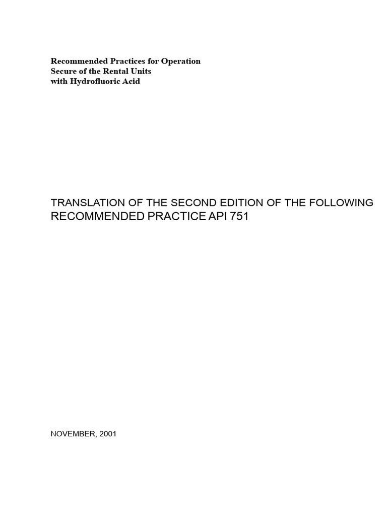 Practice API-751 | PDF | Steel | Corrosion