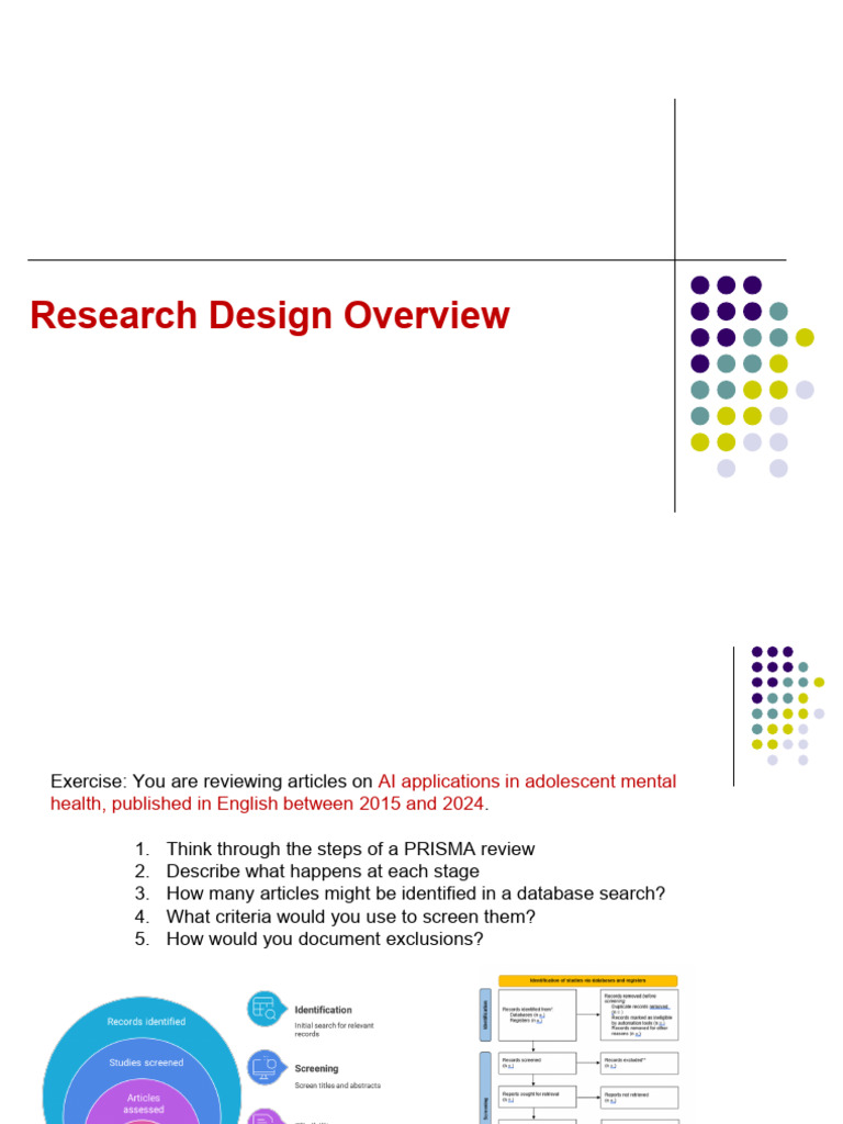 Session4 - Research Design Overview | PDF | Quantitative Research ...