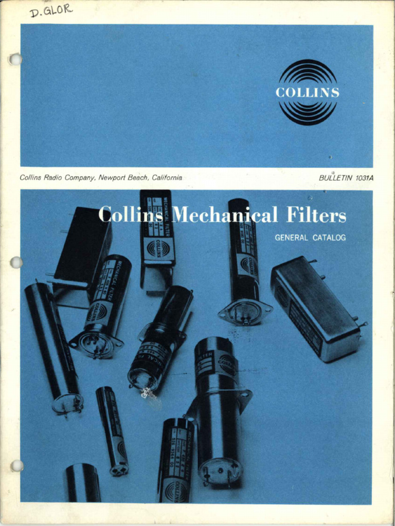 Collins - Filter Catalog | PDF