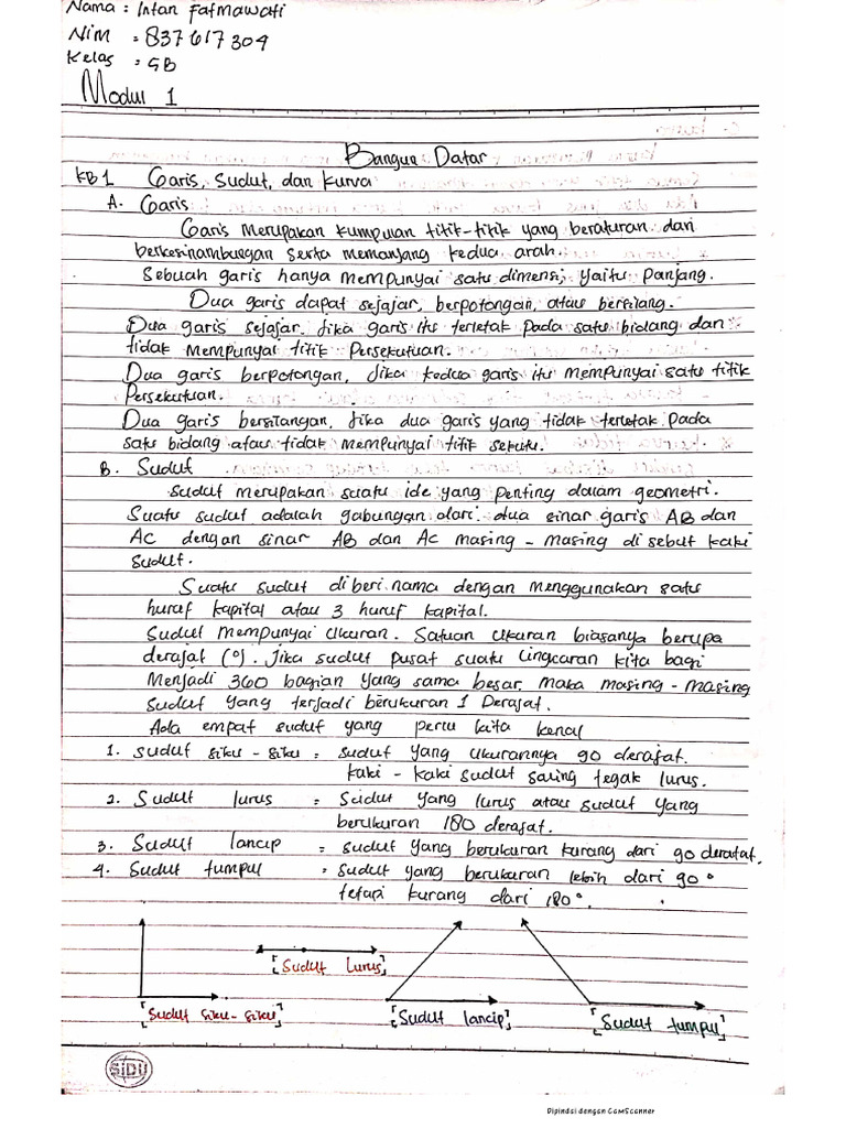 Tugas Resum + Peta Konsep Modul 1 Intan Fatmawati | PDF