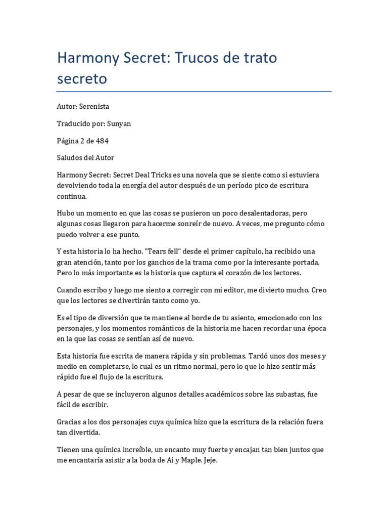 Harmony Secret | PDF | Hotel | Perfume