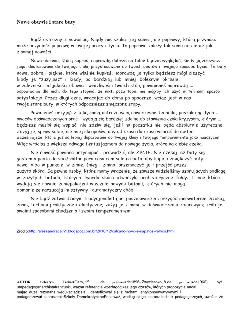 Celestin Freinet | PDF