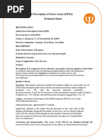 PSS-10 Scoring Instructions and Guide | PDF | Psychology ...