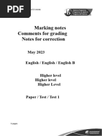 English HL P3 NSC Oct-Nov 2024 Approved Marking Guideline | PDF