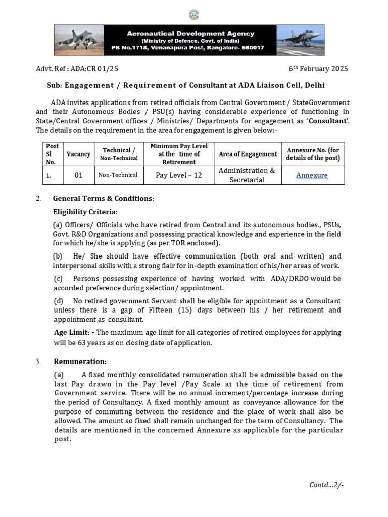 CR01 2025 Notification | PDF