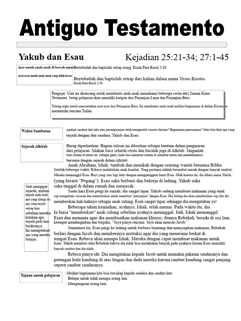 Jakub Dan Esau | PDF
