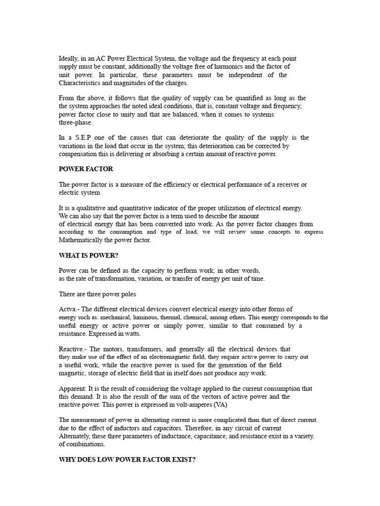 Maintenance of Capacitor Bank | PDF | Electric Power | Capacitor