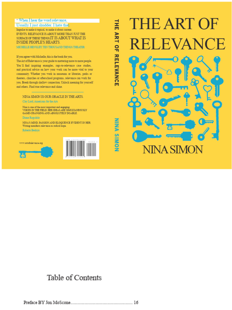 The Art of Relevance Explained | PDF | Relevance