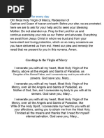 Timeline of the Virgin Mary's Life | PDF | Mary, Mother Of Jesus | Jesus