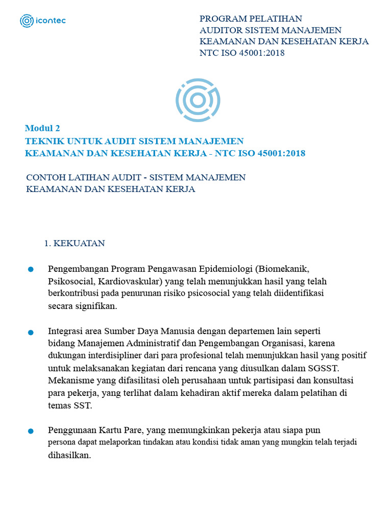 Contoh Laporan Temuan | PDF