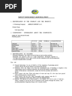 Spray Paint MSDS | PDF