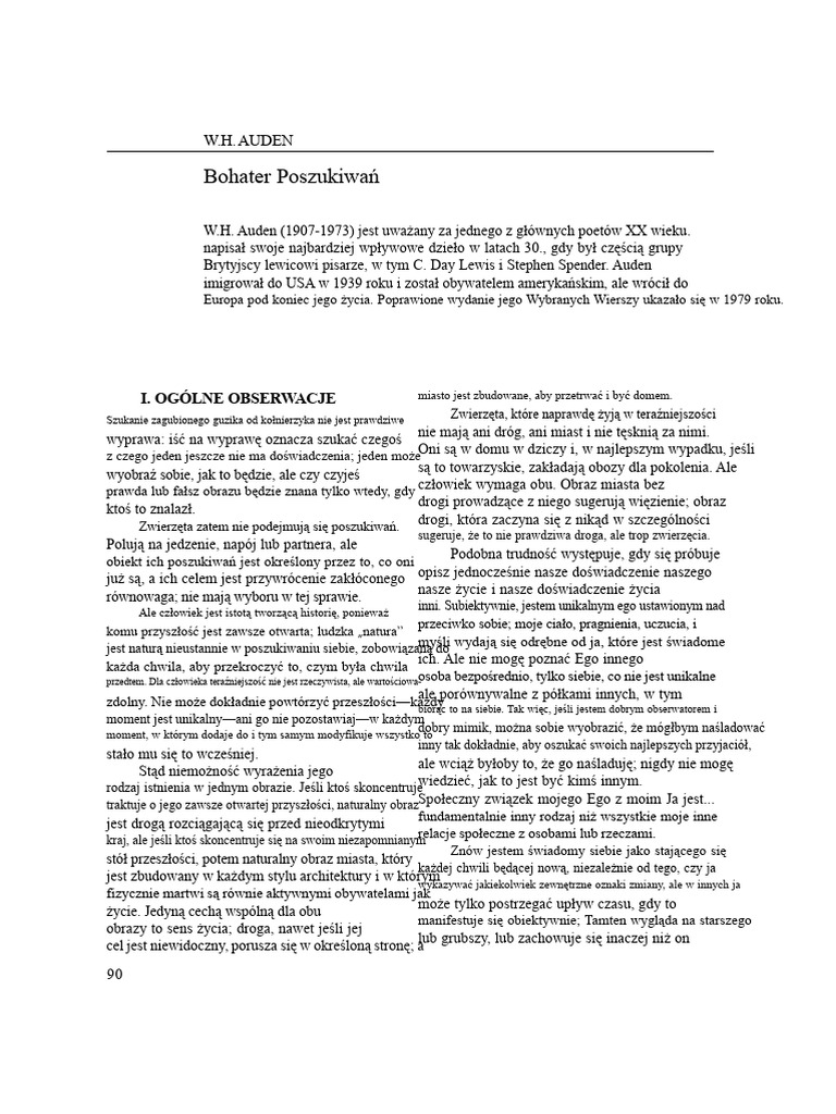 Bohater Audena | PDF