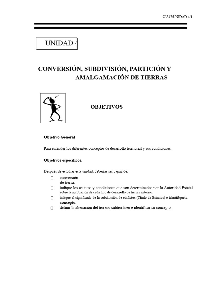 Conversión y Subdivisión de Tierras | PDF | Propiedad | Estado (política)
