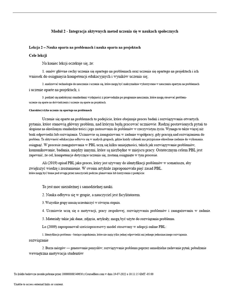TTL 2 Modul 2 Lekcja 2 | PDF