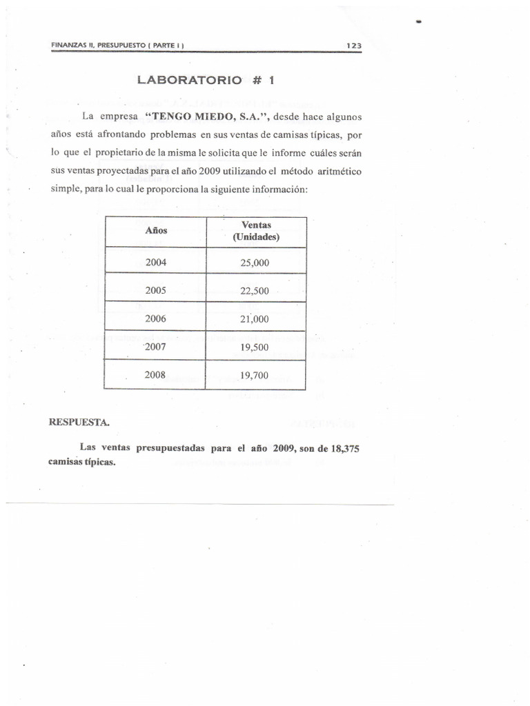 Sales and Purchases Budget Exercises | PDF