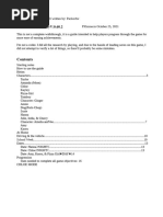 MEFF Game Walkthrough and Achievements | PDF