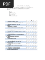 Social Phobia Anxiety Inventory | PDF | Social Anxiety Disorder | Phobia