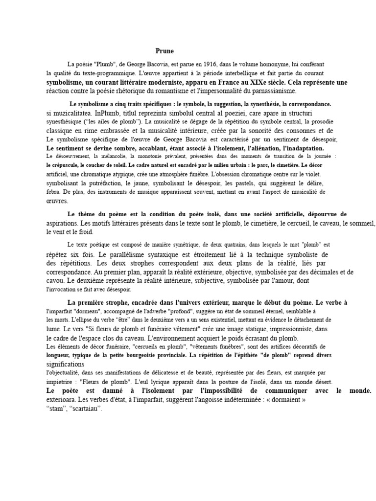 analyse-de-plumb-de-george-bacovia-pdf-po-sie