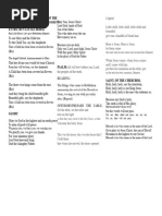 Angel to Watch Over Me Lyrics | PDF