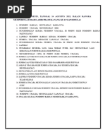 Protokol Upacara Bendera Hari Senin | PDF