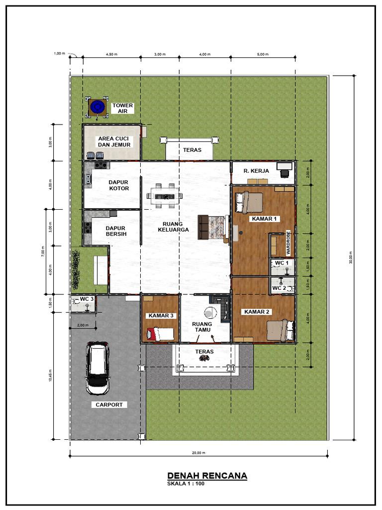 Denah 5 | PDF