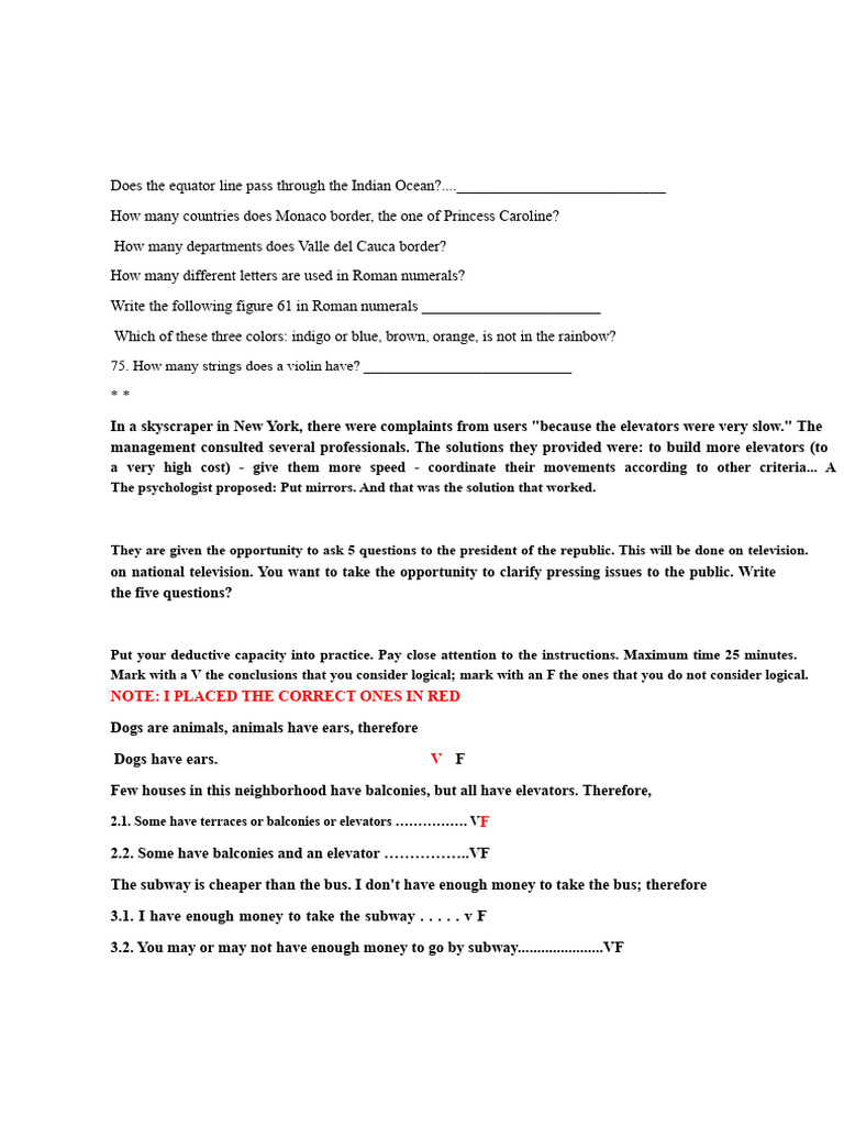 Creative Thinking Exercises | PDF | Thought