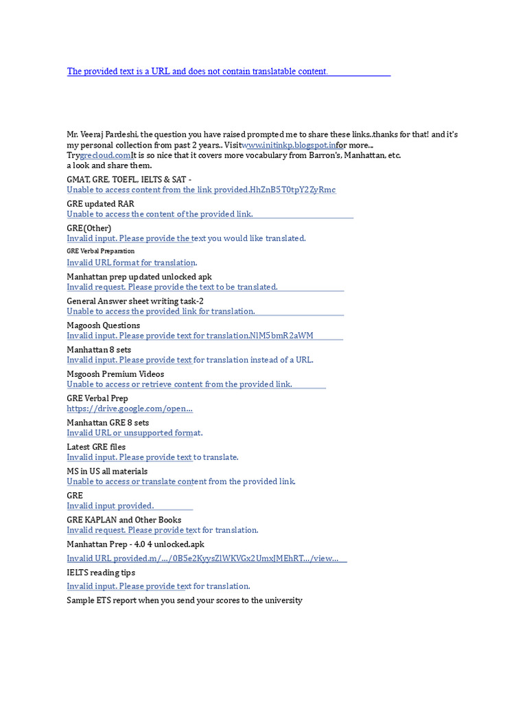 All GRE Test & Materials 2 | PDF | Graduate Record Examinations ...