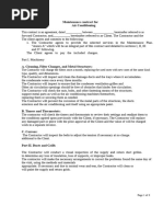 Amc For Window & Split Ac Sample | PDF | Air Conditioning | Government