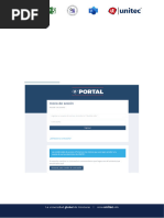 Manual de Uso Registro y Portal UNITEC | PDF | Contraseña | Informática