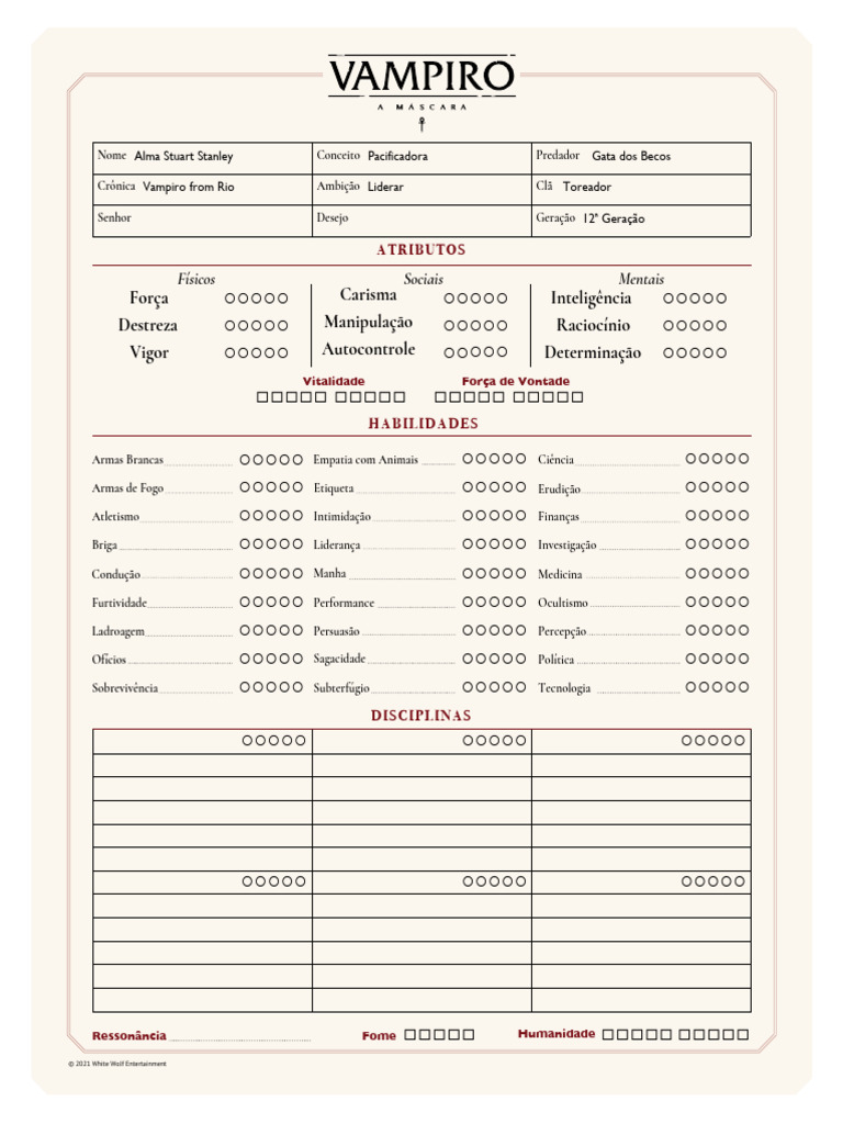 Alma Stuart Stanley - V5 (Galápagos) (Editável) | PDF