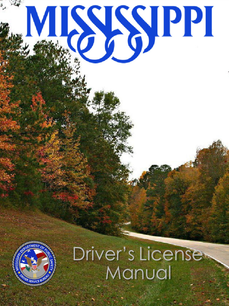 Mississippi Driver's License Manual PDF | PDF | Traffic | Driver's License