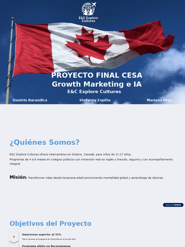 Presentación Final Cesa E&c - Ia | PDF | Chat en linea | Inteligencia artificial