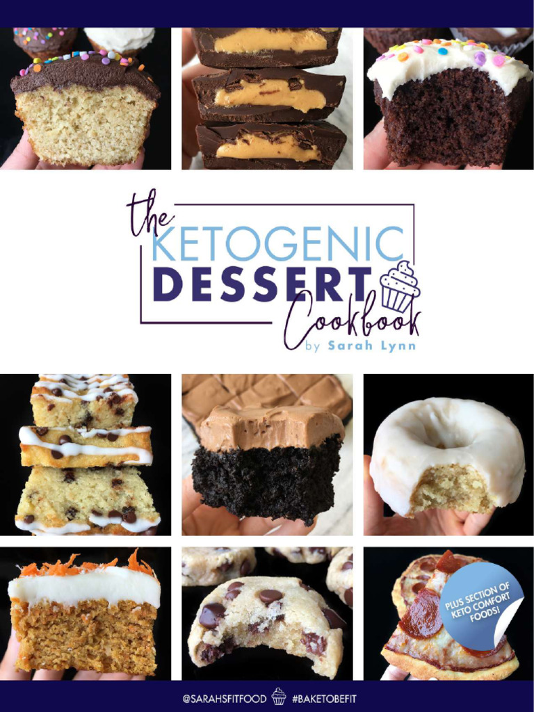 The Ketogenic Dessert Cookbook | PDF | Teaspoon | Cakes