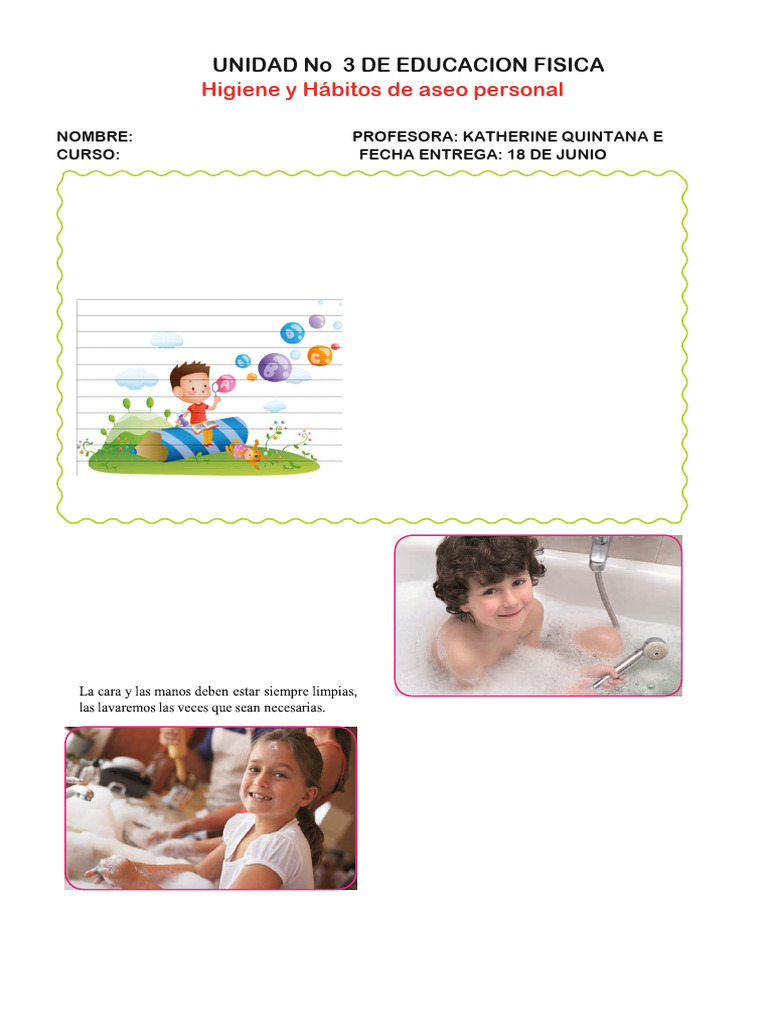 Hábitos de Higiene Personal Esenciales | PDF | Higiene