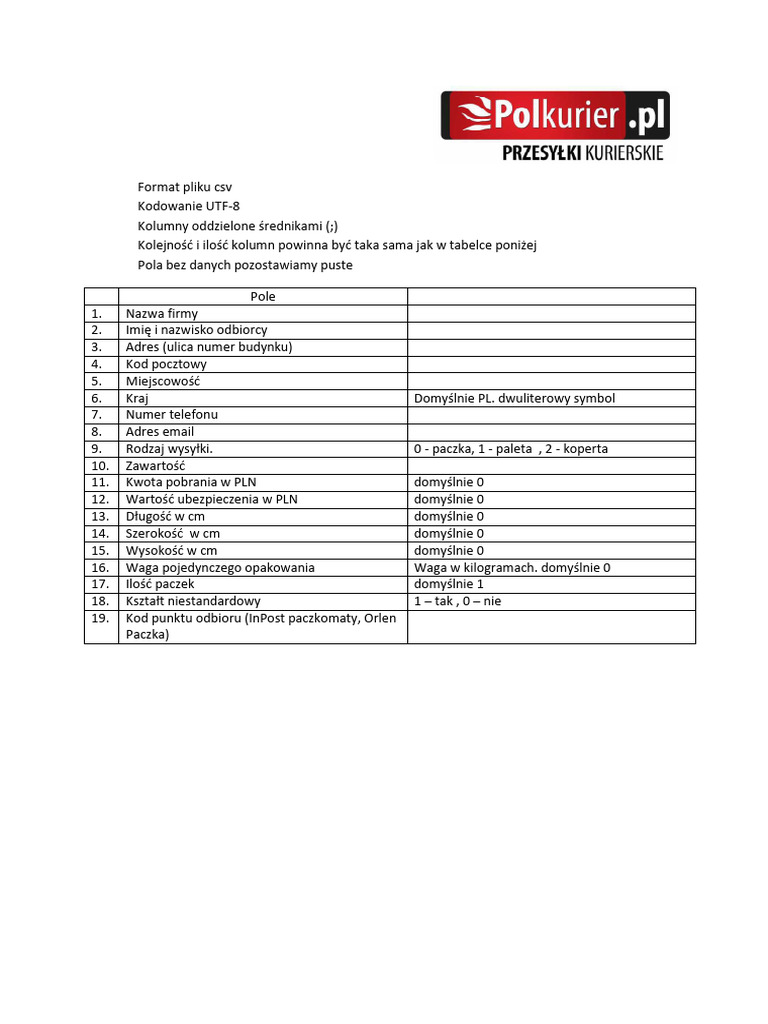 Opis Struktury Danych | PDF