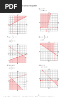 Systems of Inequalities HW Key | PDF | Mathematics | Mathematical Analysis