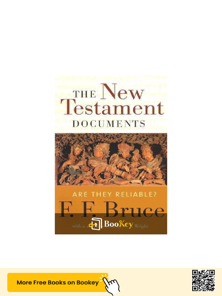 Reliability of New Testament Documents | PDF | New Testament | Jesus
