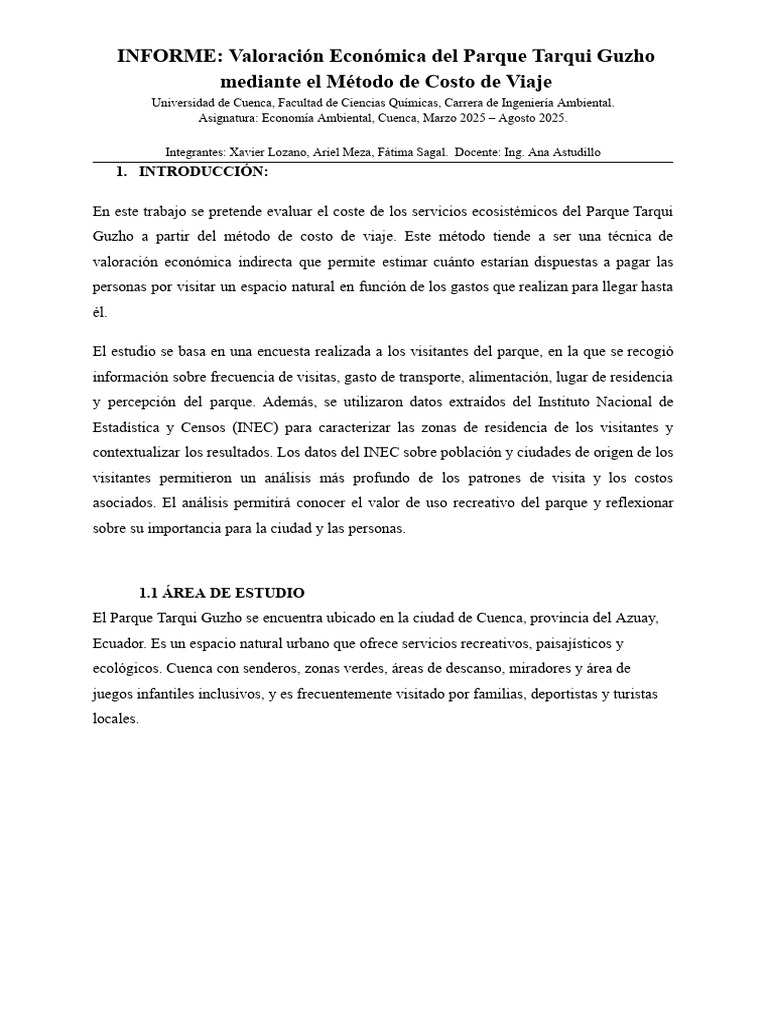 Informe MCV | PDF | Excedente económico | Censo