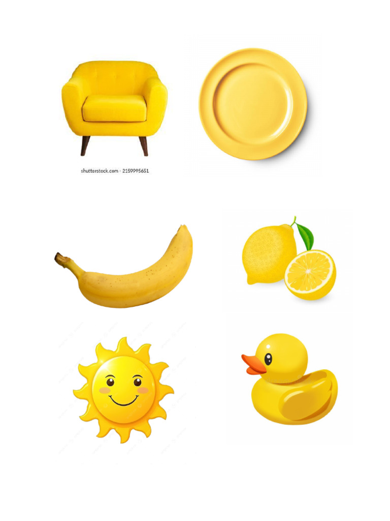 Recortes Color Amarillo | PDF