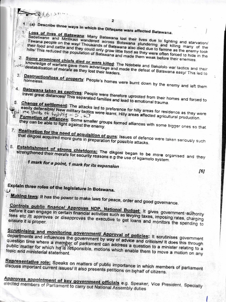 Social Studies Questions and Answers | PDF