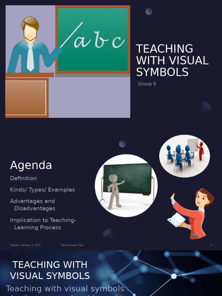 Teaching With Visual Symbols | PDF | Chart | Reading Comprehension