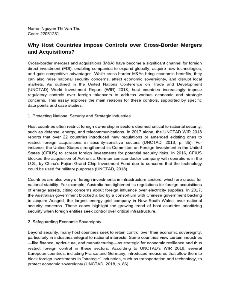 46 22051231 Nguyen Thi Van Thu Ch5 2 | PDF | Mergers And Acquisitions ...
