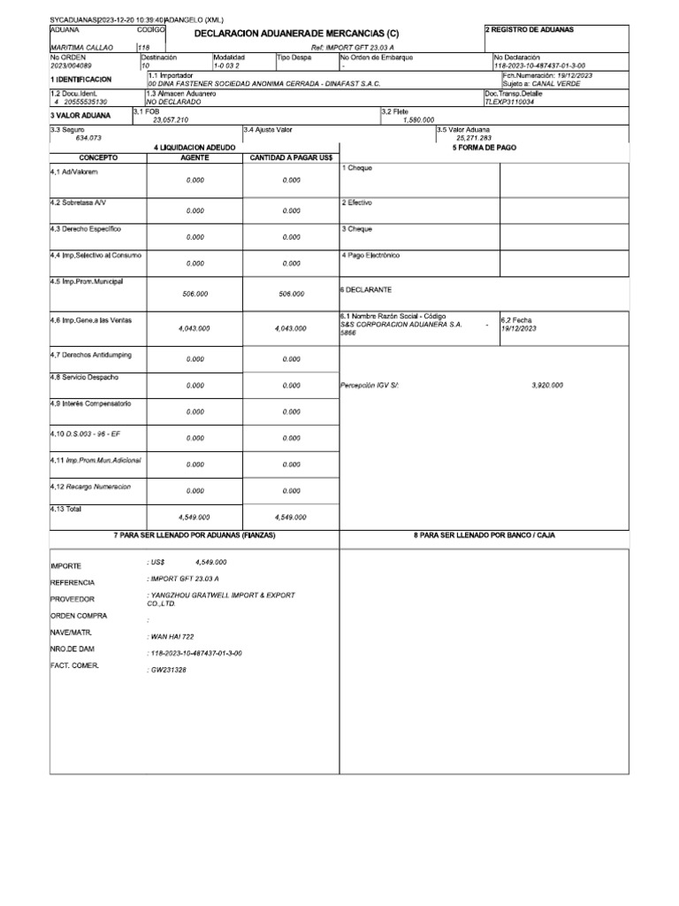 Format Oc 4089 | PDF
